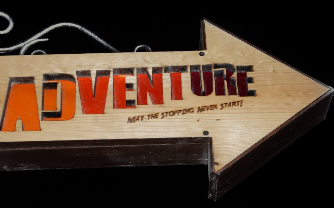 Adventure sign - Adventurewednesdays.com