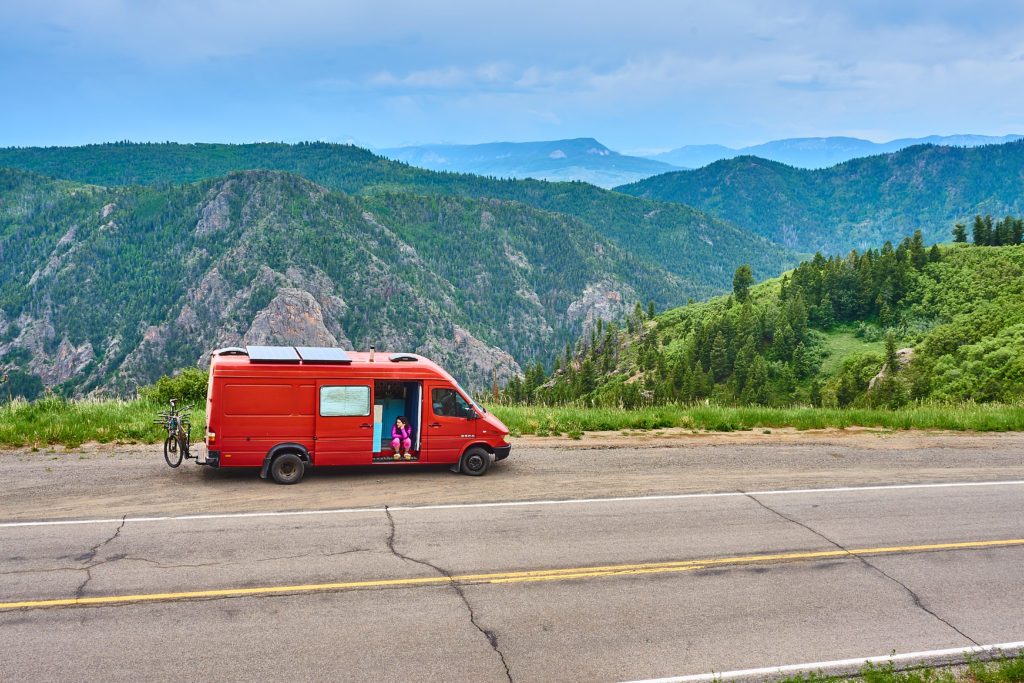 Clifford the Big Red Van - The Owen’s Adventure in van life living ...